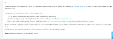 ssh issues r nutanix
