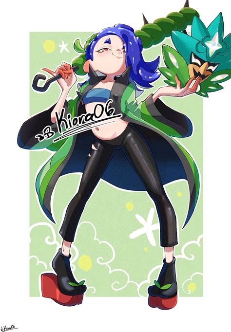 Shiver And Ogerpon Pokemon And 2 More Drawn By Kiora06 Danbooru