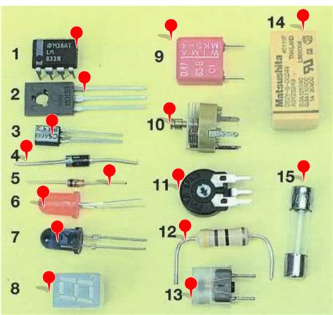 Juegos De Tecnología Juego De Componentes De Un Circuito Electronico