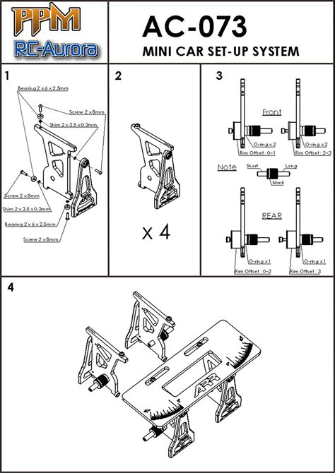 Arr Set Up System For Mini Cars Version 2