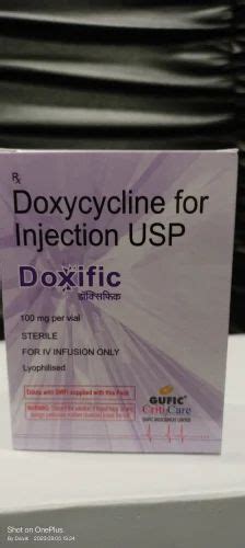 Doxific Injection 100mg At Rs 180 Vial In Vasai Virar Id 2852330138748