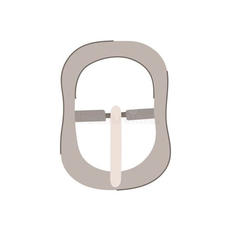 Braid Buckle Belt Cartoon Vector Illustration Stock Illustration Illustration Of Buckle