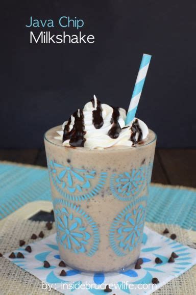 Java Chip Milkshake Milkshake Recipes Milkshake Chocolate Milk Mix