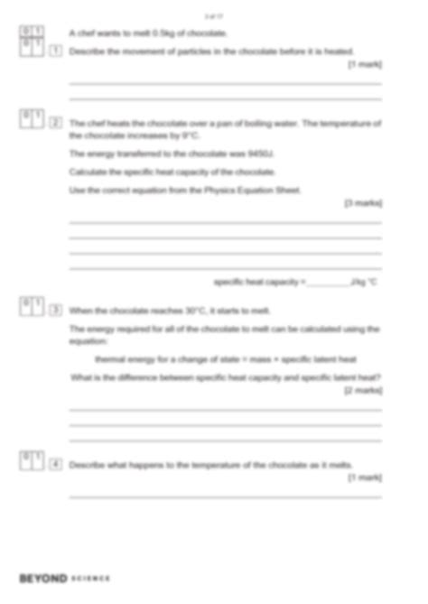 SOLUTION Aqa Gcse Combined Science Physics Paper Higher Question Paper Pdf Studypool