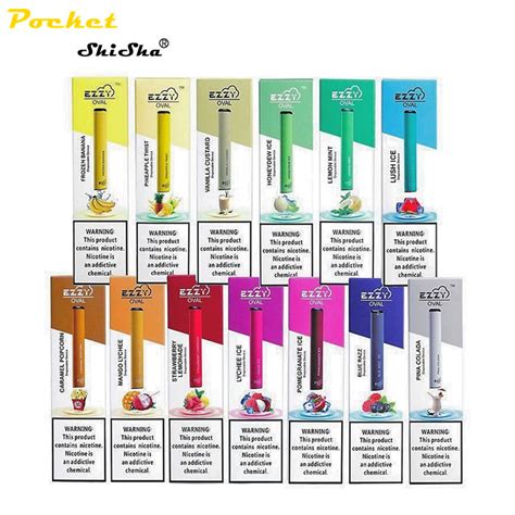 Ezzy Oval Disposable Device 280mah Disposable Vaporizer Puff Pen Ezzy