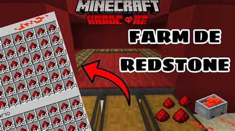 Como Fazer Farm De Redstone Fácil E Eficiente Na Versão 1 19 Parte 1 Minecraft Hardcore 076