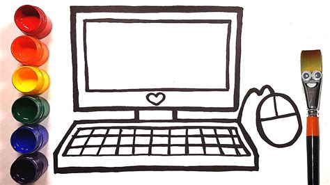 컴퓨터 그리기 색칠하기 네이버 Tv