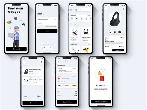 E Commerce Mobile App Design On Behance