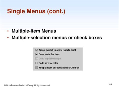 ppt chapter 6 menu selection form fill in and dialog boxes
