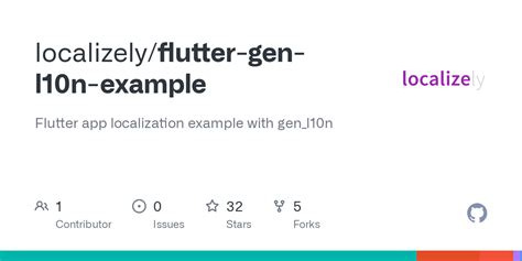 Github Localizelyflutter Gen L10n Example Flutter App Localization Example With Genl10n