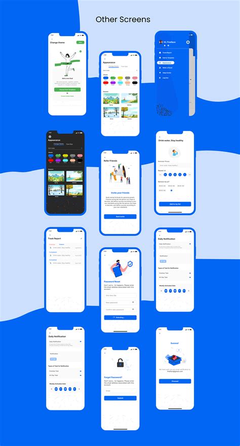 Goal Tracker App Behance