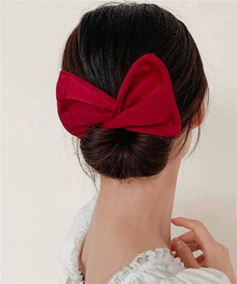 [ 초특가 ] [1 1할인] 당고 밴드 리본 똥머리 메이커 와이어 트위스트 올림 머리끈 에이블리