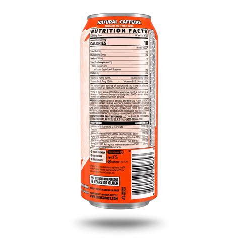 Ghost® Energy Peaches Drinkghost