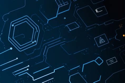 Premium Photo Abstract Lines And Dots Connect Background Technology Connection Digital Data