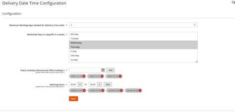 Magento 2 Delivery Date And Time Extension Documentations Letscms