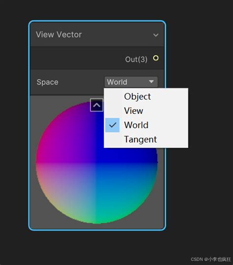 Shadergraph节点解析三十四视图向量节点（view Vector Node）详解shadergraph中的view Direction和view Vector的区别 Csdn博客