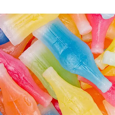 Wholesale Custom Colorful Nipple Bottle Shape Sweet Liquid Jam Wax Candy