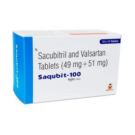 Sacubitril And Valsartan Tablet 100 Mg At ₹ 830 Box In Midnapore Id 2854386860762