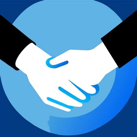 Partnership Hands Vector Illustration Premium Ai Generated Vector