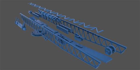 Artstation Italian Navy Ww2 Catapult 1 200 Scale 3d Printing
