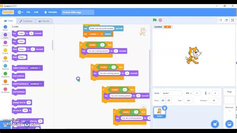 Fortune Teller App In Scratch Step By Step YouTube