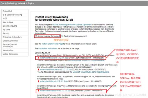 Oracle Instant Client（即时客户端） 安装与配置，及第三方连接工具pl Sql Developer的使用 灰信网（软件