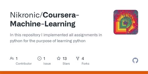 GitHub Nikronic Coursera Machine Learning In This Repository I Implemented All Assignments In
