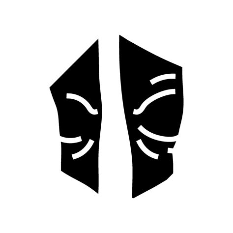 Joint Swelling Disease Symptom Glyph Icon Vector Illustration 33063620