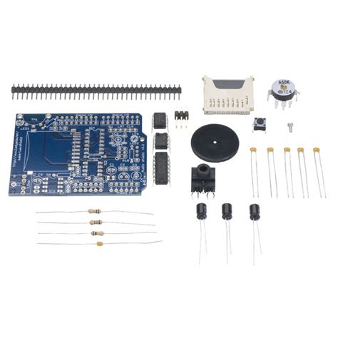Adafruit 94 Wave Shield Kit For Arduino Rapid Electronics