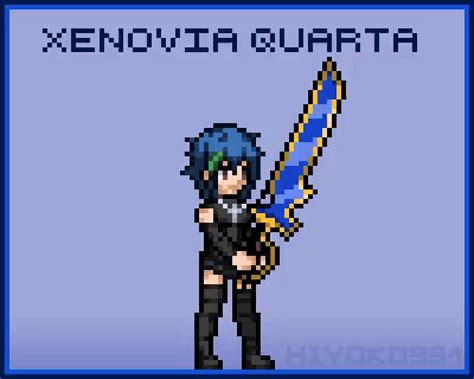 Xenovia Quarta Pixel Sprite Animation Hiyoko Supiritto Rhighschooldxd