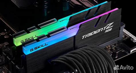 Gskill Tridentz Rgb 32gb 3600cl18 купить в Новосибирске Электроника Авито
