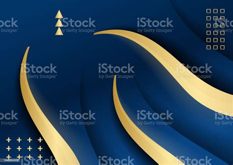 기하학적 모양과 황금 요소 조합으로 추상적인 어두운 배경 0명에 대한 스톡 벡터 아트 및 기타 이미지 0명 3차원 형태