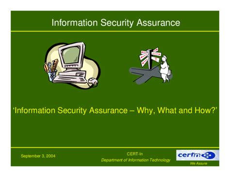 Pdf Information Security Assurance Information Security Assurance
