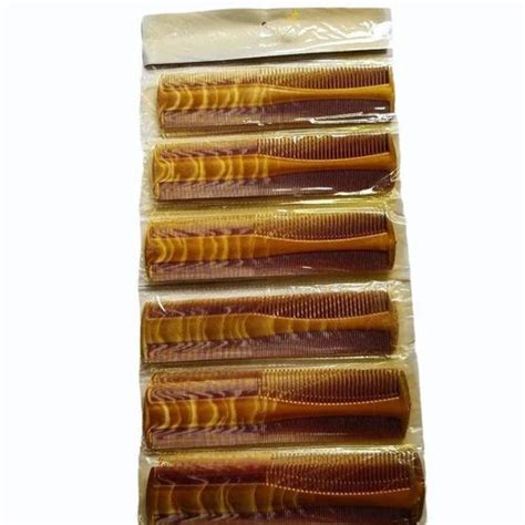 8inch Brown Double Sided Plastic Hair Comb At Rs 10piece Plastic