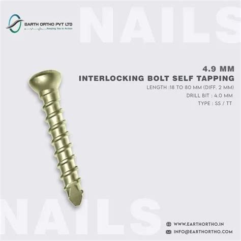 Stainless Steel Interlocking Bolts At ₹ 45piece In Mumbai Id