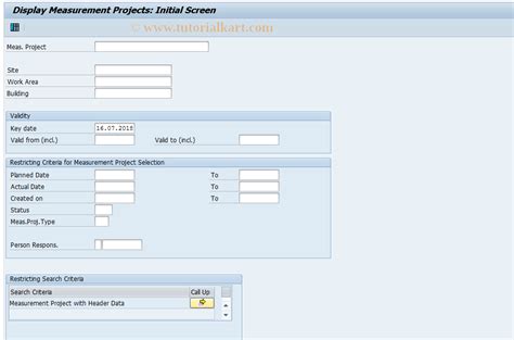 Cbihm3 Sap Tcode Ehs Display Measurement Projects