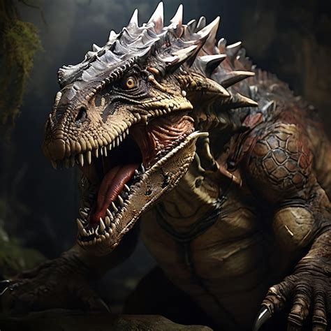 Dinosaur Generated By Ai Premium Ai Generated Image