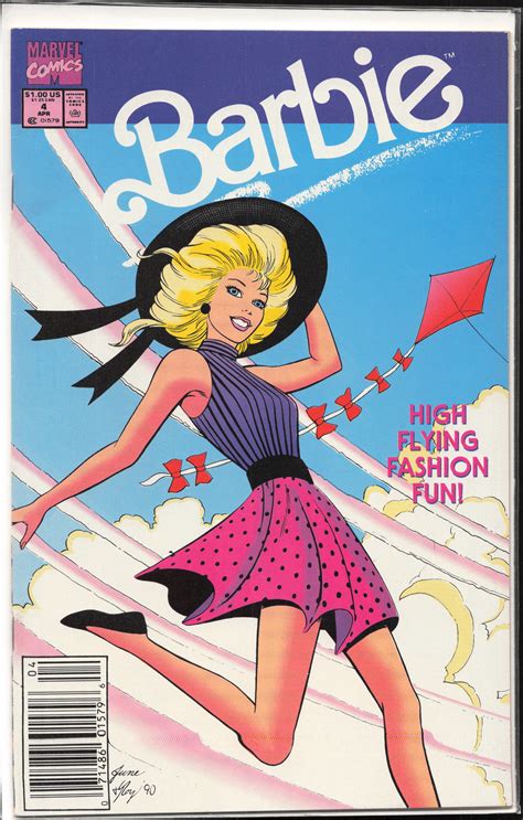 Barbie 4 1991 Barbie Comic Books Copper Age Marvel Cartoon