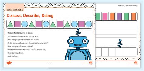 Pattern Recognition And Debugging Teacher Made Twinkl