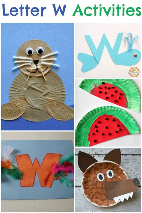 Letter W Craft Ideas At Jeramy Phillip Blog
