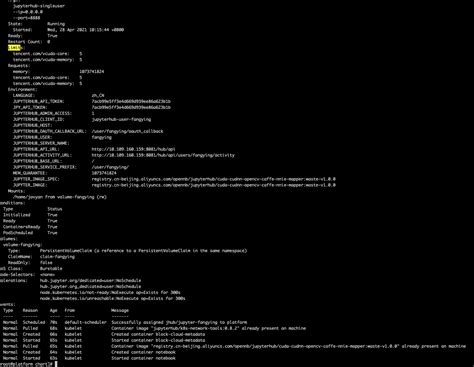 the pod created using jupyterhub sets the gpu threshold there is no effect · issue 84