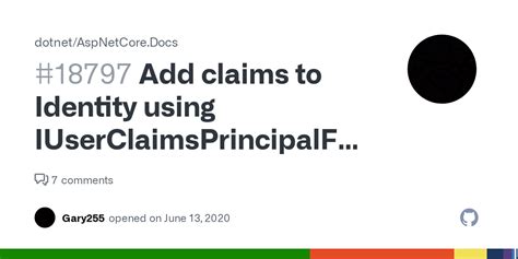 Add Claims To Identity Using IUserClaimsPrincipalFactory Subtopic Generates Run Time Errors