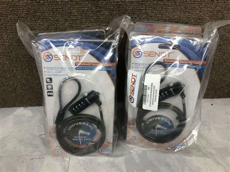Notebook Security Cables Auction Ohio