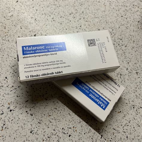 Malarone Antimalarik