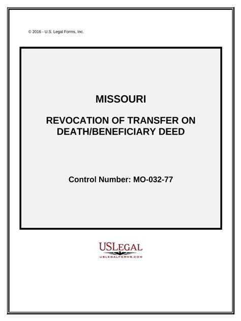 Revocation Deed Form Pre Built Template Airslate Signnow