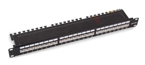 China Cat6A Keystone Patch Panel Manufacturers Suppliers Factory