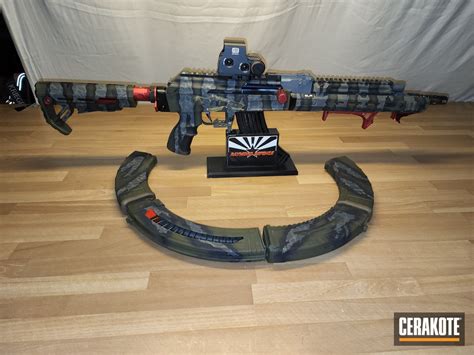 Arsenal Milled Ak Riptile Camo Pattern Cerakote