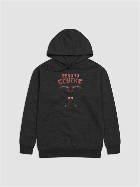 Zero To Scythe Hoodie Front Art Shawn