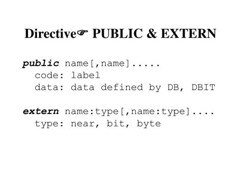Ppt Introduction To Holtek Asm Programming Powerpoint Presentation
