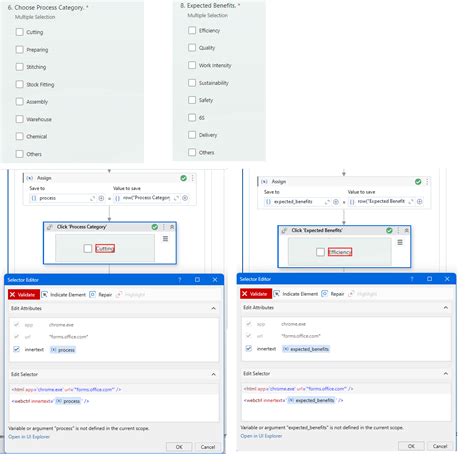 Can T Choose Another Checkboxes In Google Forms Studio UiPath
